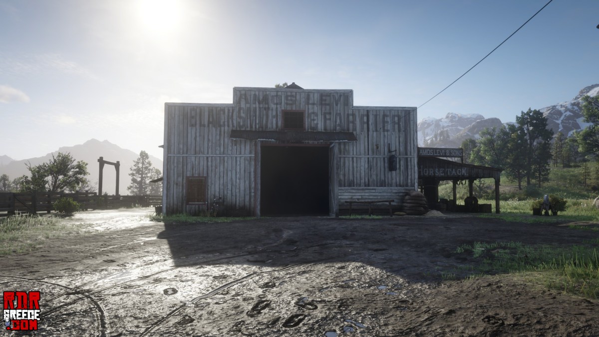 Amos Levi Blacksmith & Farrier | Red Dead Redemption Greece